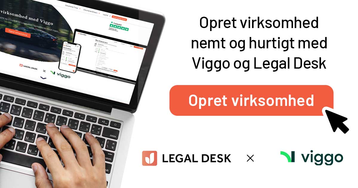 Opret virksomhed med Viggo